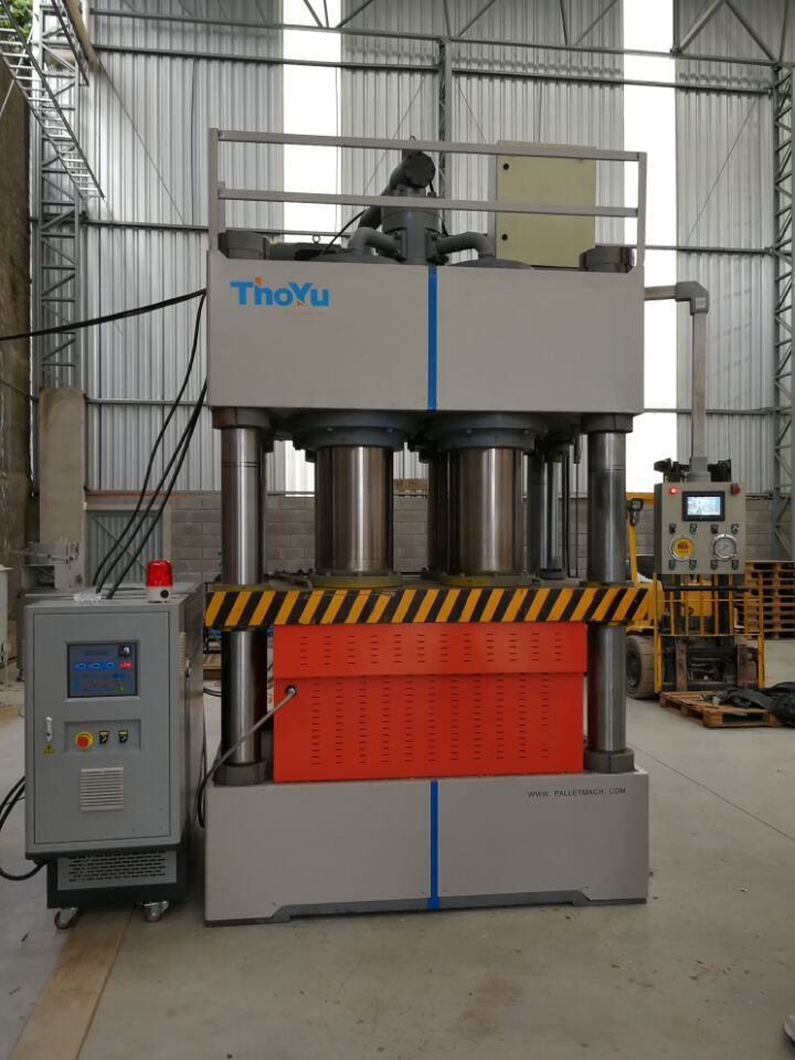 compressed wood pallet machine and wood block machine are from thoyu