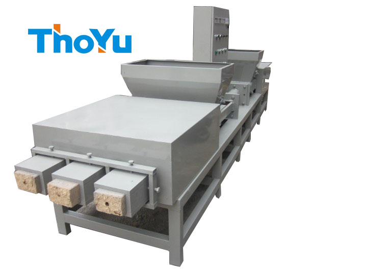 Automatic wood pallet block machine - ThoYu Machinery