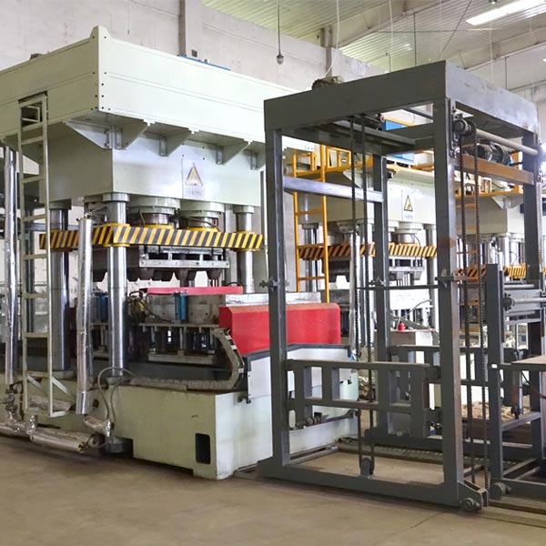 Waste Kraft Paper Wood Pallet Making Machine With Double Moulds - ThoYu ...